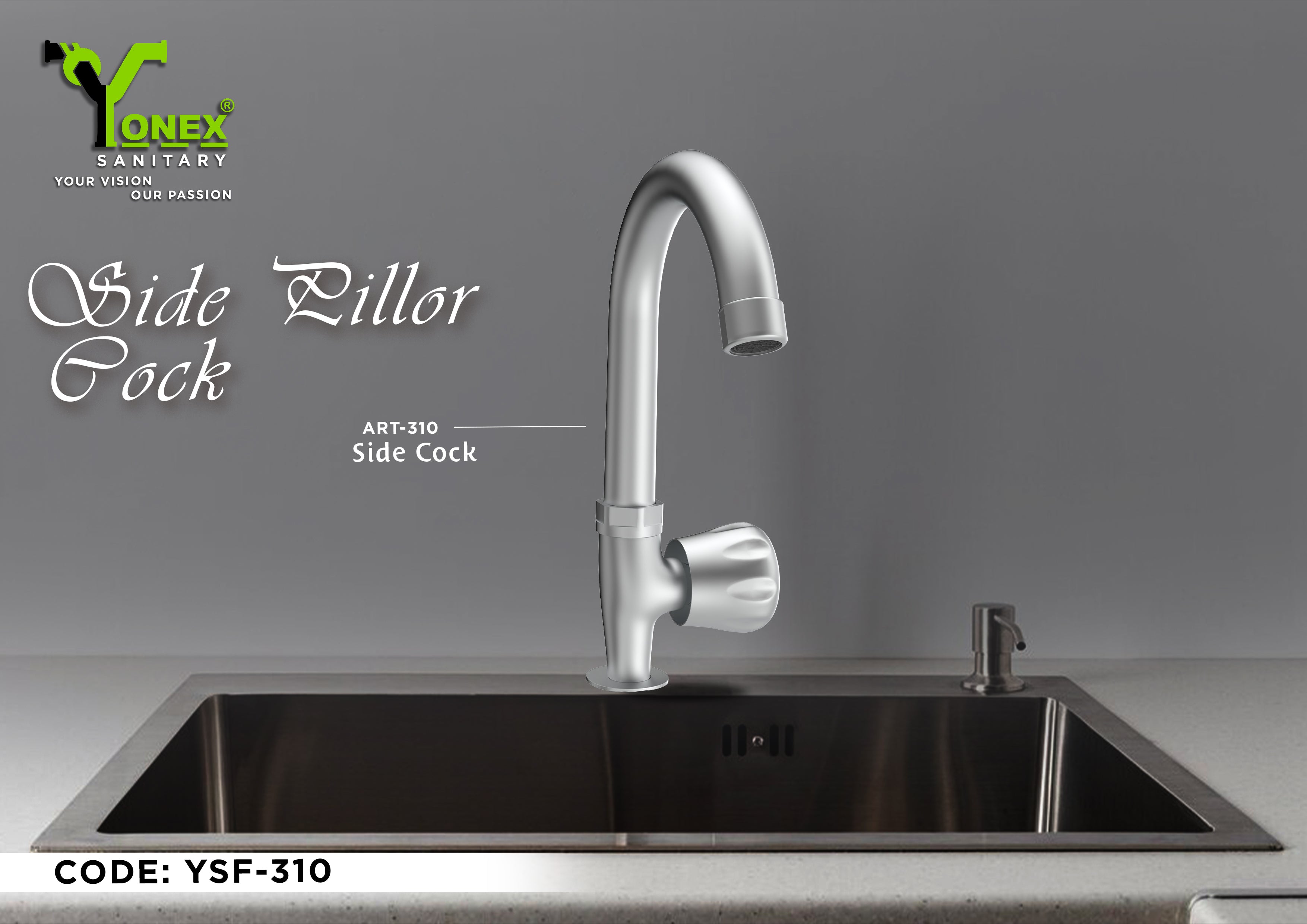 Side Pillar Cock – Yonex Sanitary